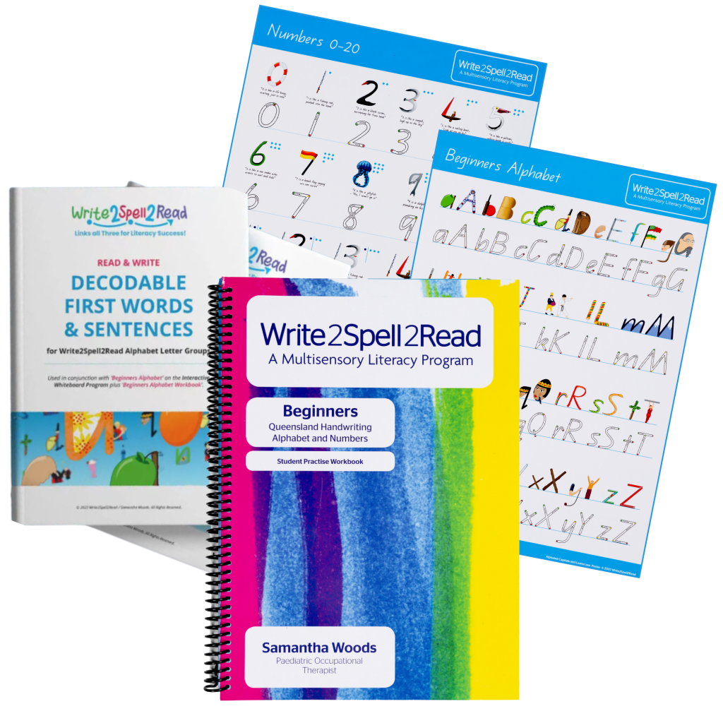 Beginners Literacy Bundle - Write2Spell2Read