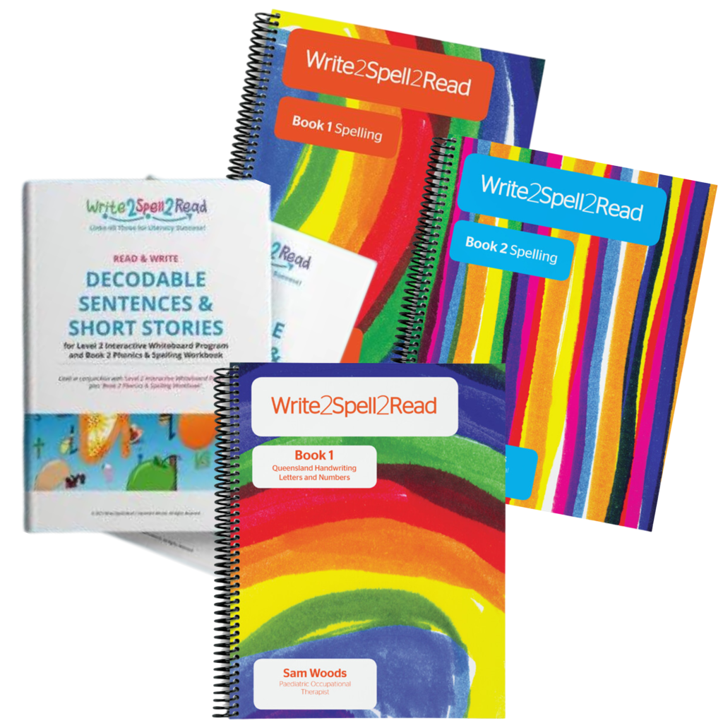 Lower Primary Literacy Bundle - Write2Spell2Read