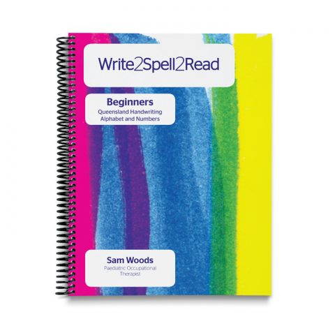 Beginners Alphabet Phonics, Qld Handwriting & Numbers - Write2Spell2Read